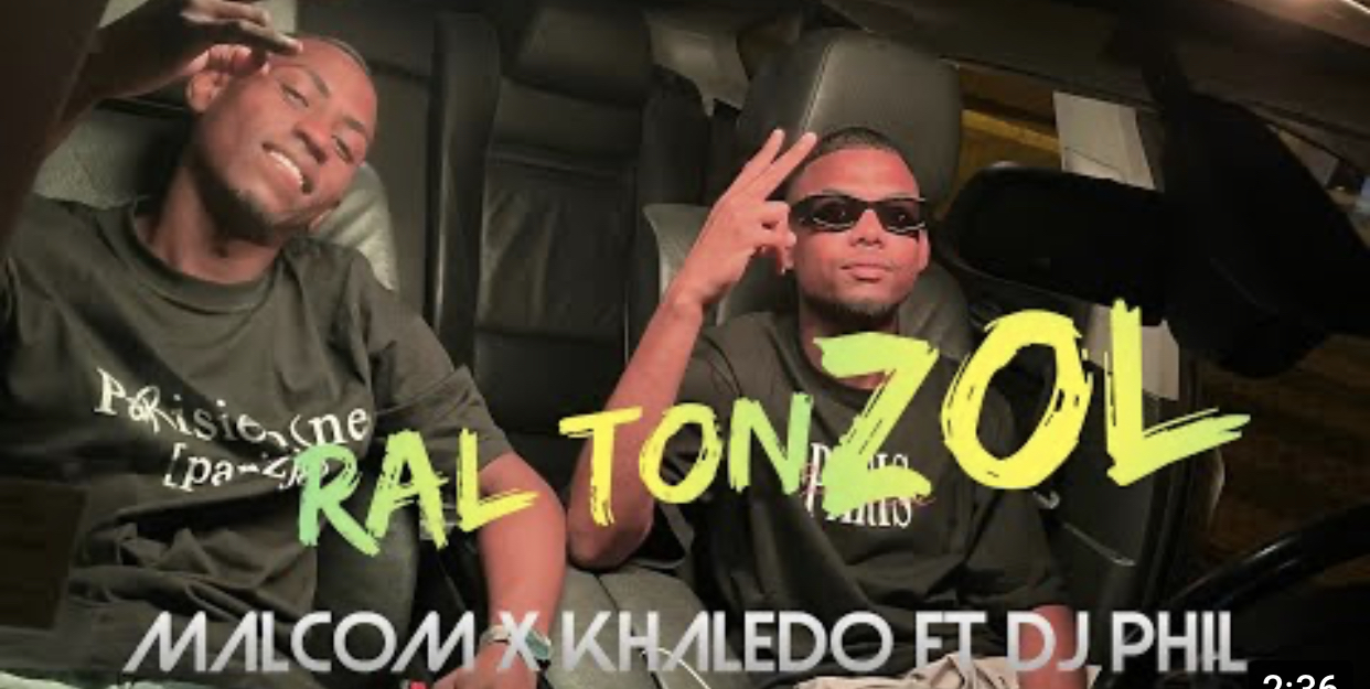 Malcom X Khaledo ft Dj Phil - Ral Ton Zol ( Clip Officiel) - Octobre 2022 - Coqlakour