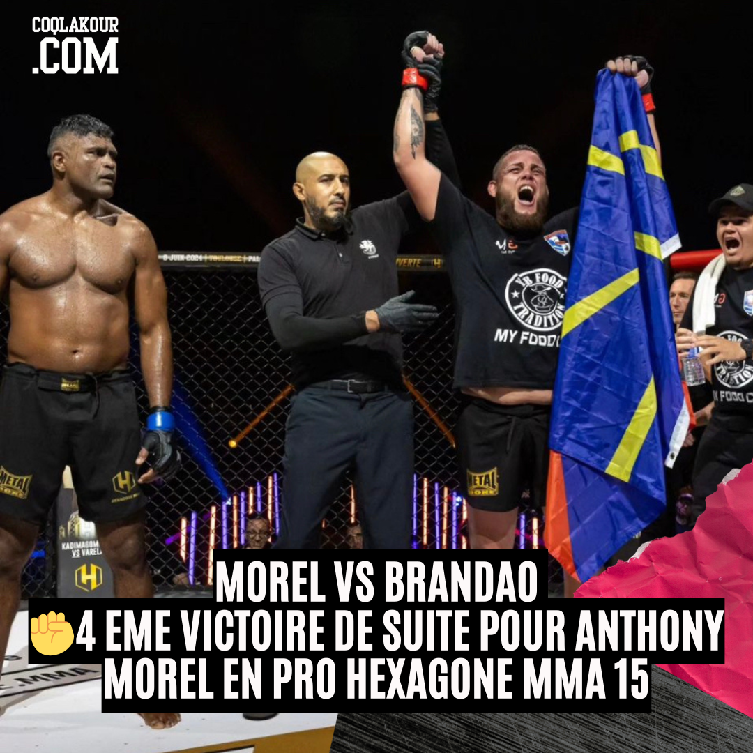 Et de 4 ! Et oui voici la 4 ème Victoire du Coq @anthonybigmorel au @hexagonemmafr MMA 15 contre ...